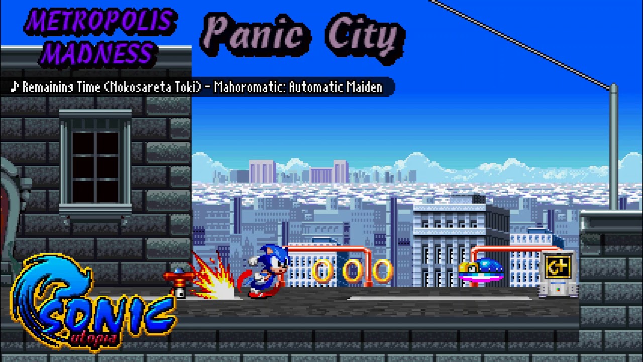 Sonic Utopia (2006) OST - Panic City Zone | まほろまてぃっく - Remaining Time/Nokosareta Toki/残された時間(とき ...