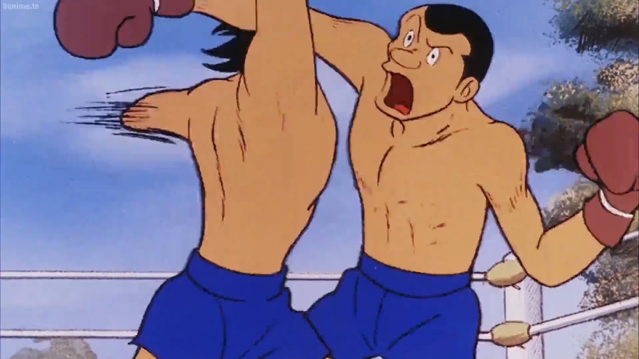 あしたのジョー2#64 | 刑務所でのジョーとリキイシの戦い - The battle between Joe and Rikiishi in ...