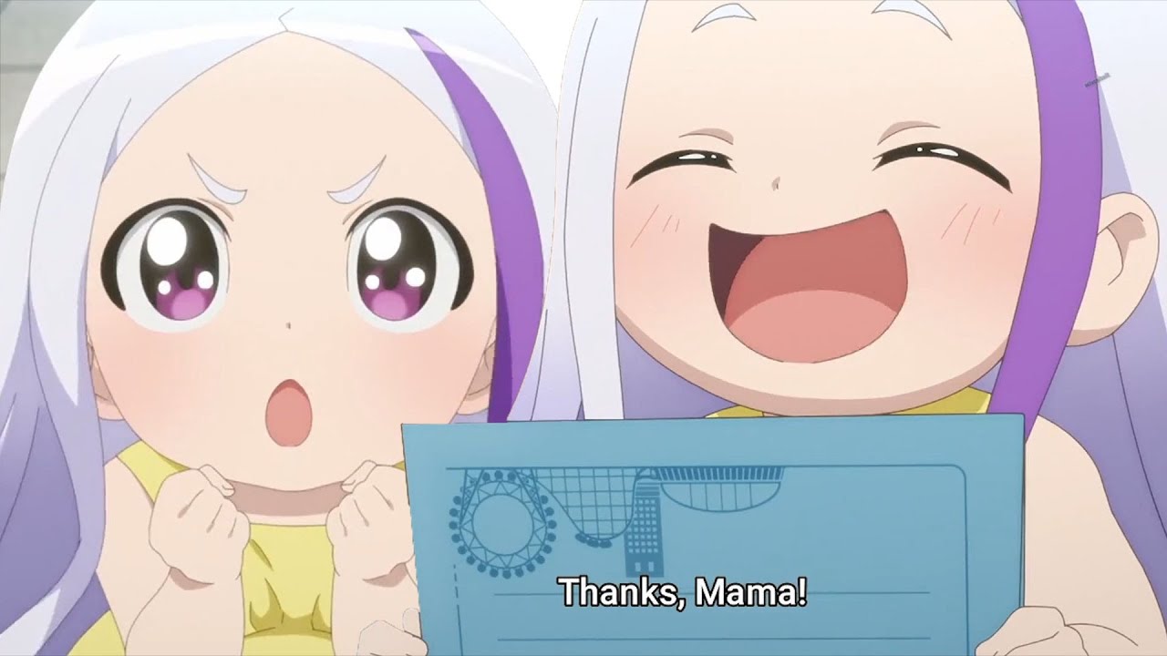 Alas Ramus outing with papa & mama -Hataraku Maou Sama Season 2 Episode ...