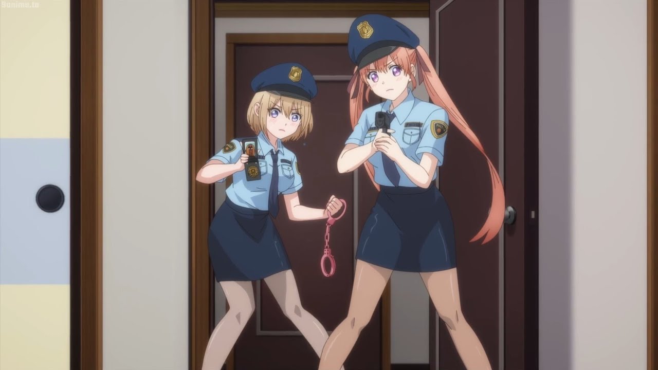 Erika and Sachi become police || A Couple of Cuckoos Episode 23 - Anime ...