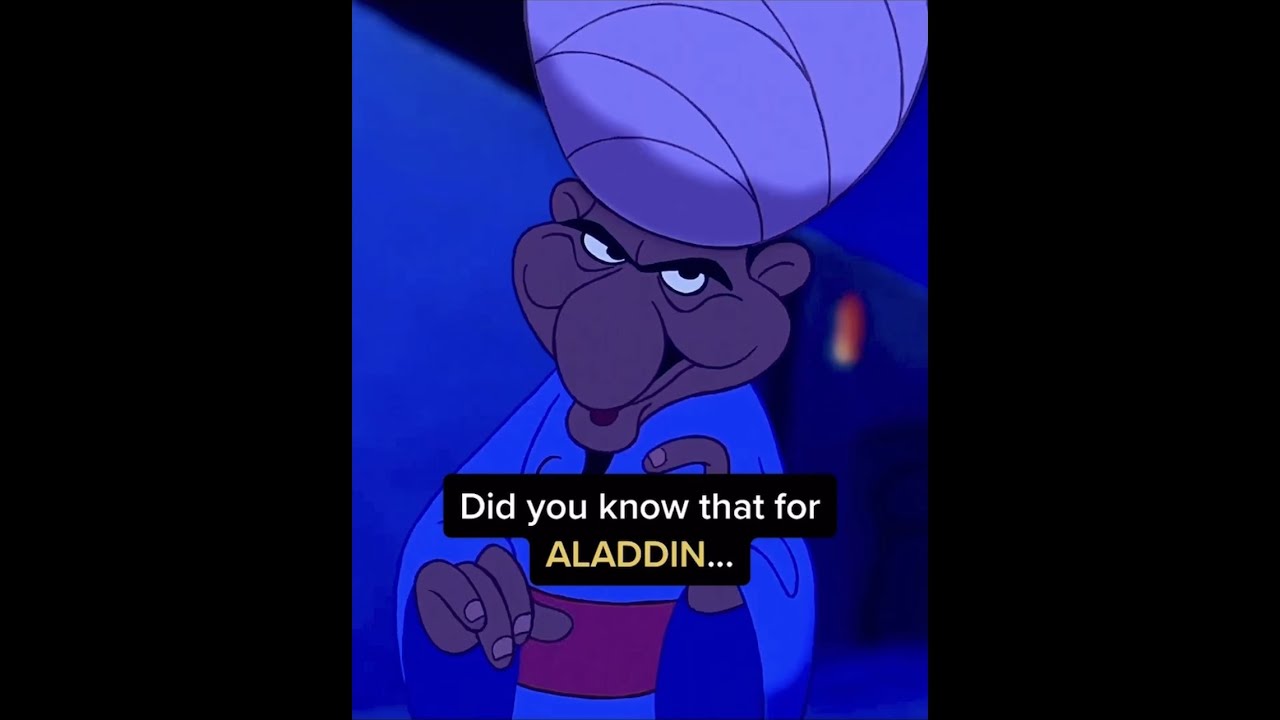 Did you know that for ALADDIN... - WACOCA ANIME