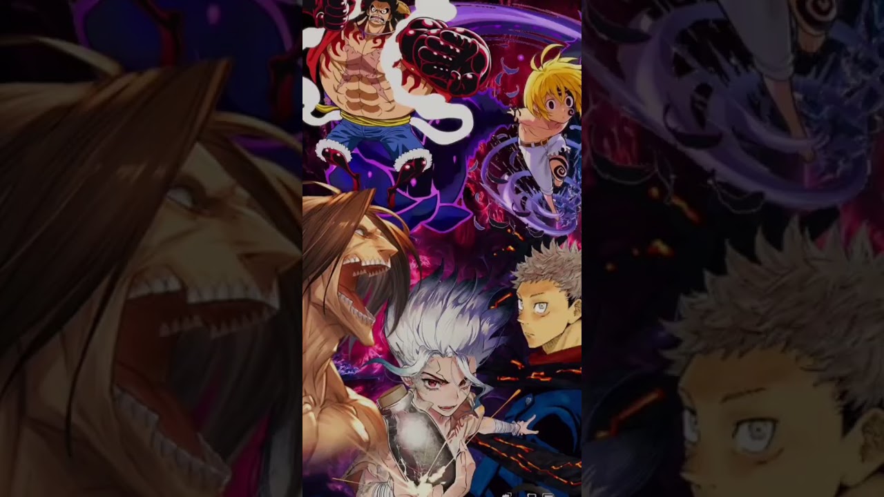 Naruto Goku Luffy Bleach Kyojin dr stone titans - Anime | WACOCA JAPAN ...