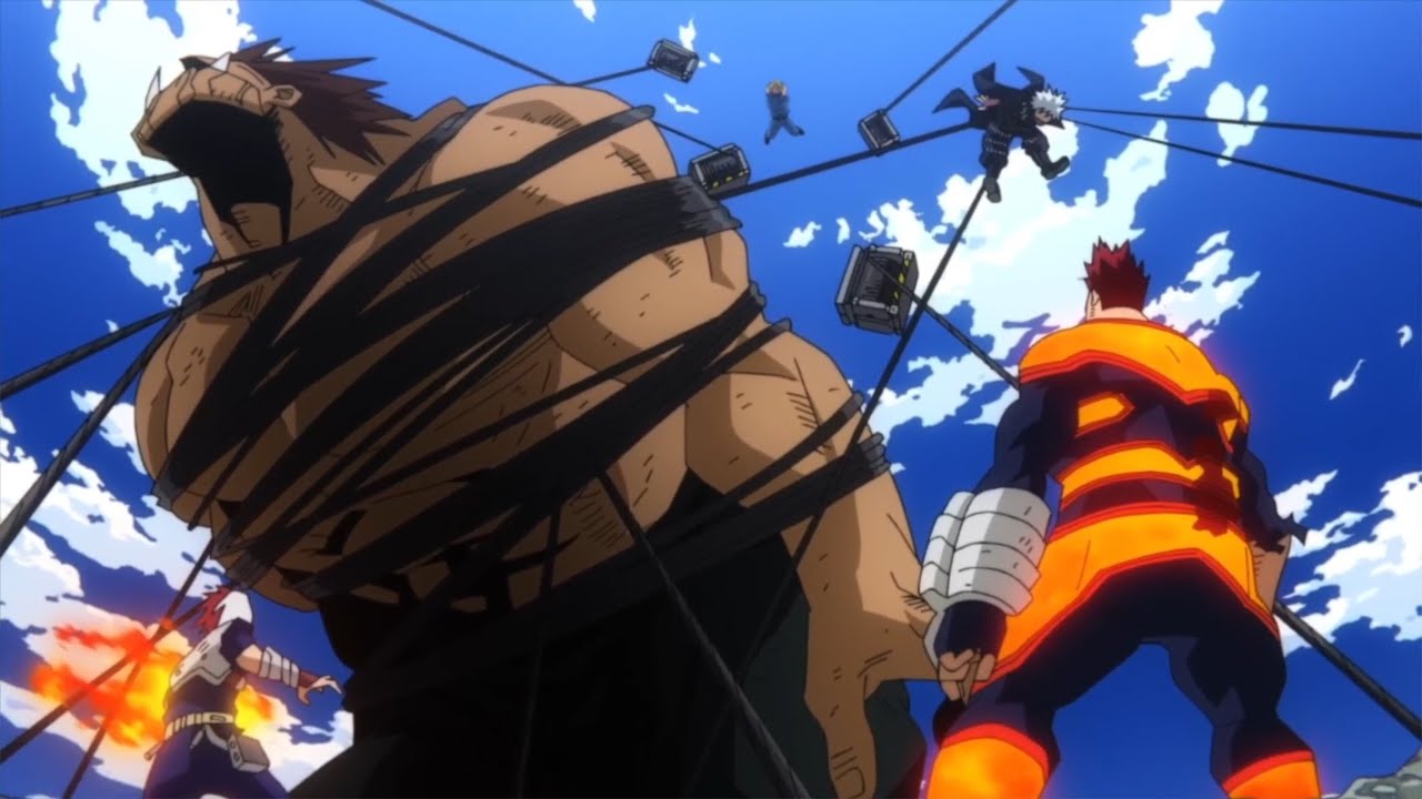 Best Jeanist Save Everyone from Dabi | My Hero Academia Season 6 ...