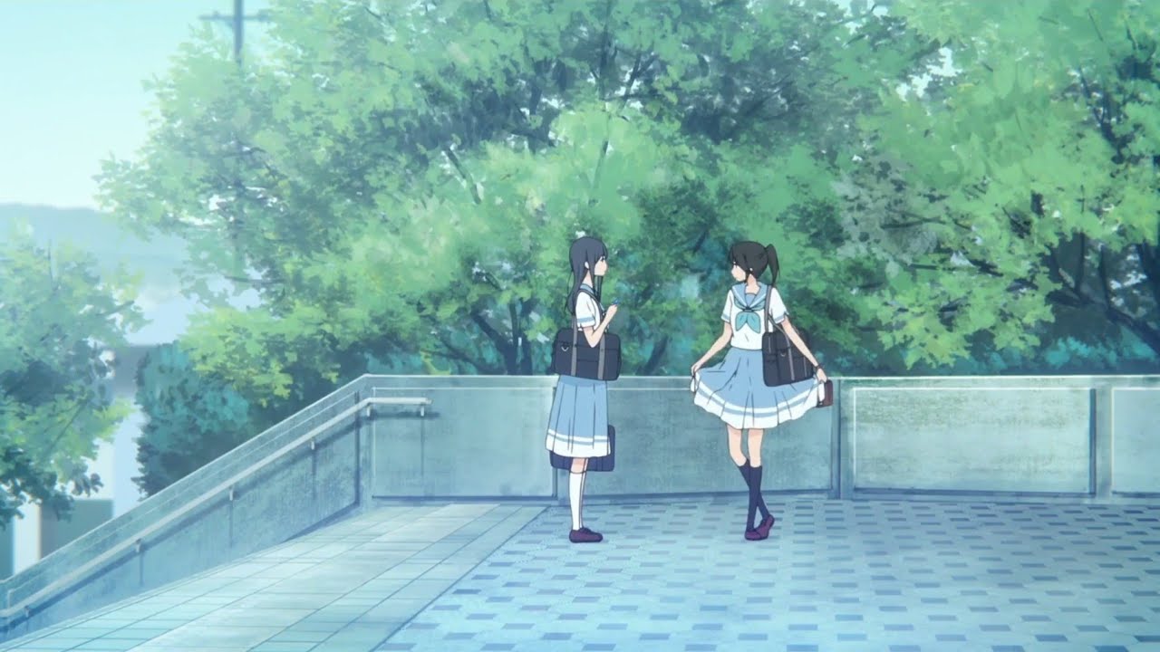 Nozomi confesses to Mizore(edit) Liz and the Blue Bird ( リズと青い鳥, Rizu ...