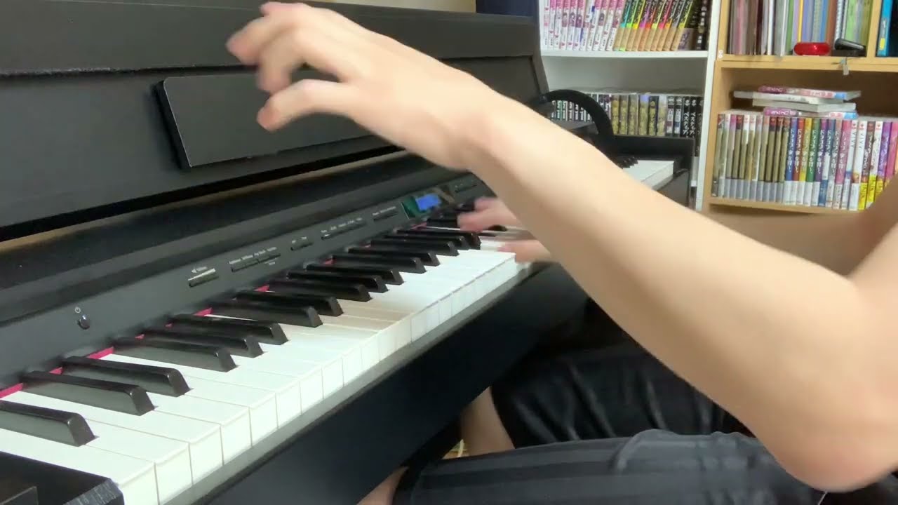 ピアノ 「嗚呼、我が浪漫の道よ」を弾いてみた。骸骨騎士様、只今異世界へお出掛け中op Skeleton Knight In Another