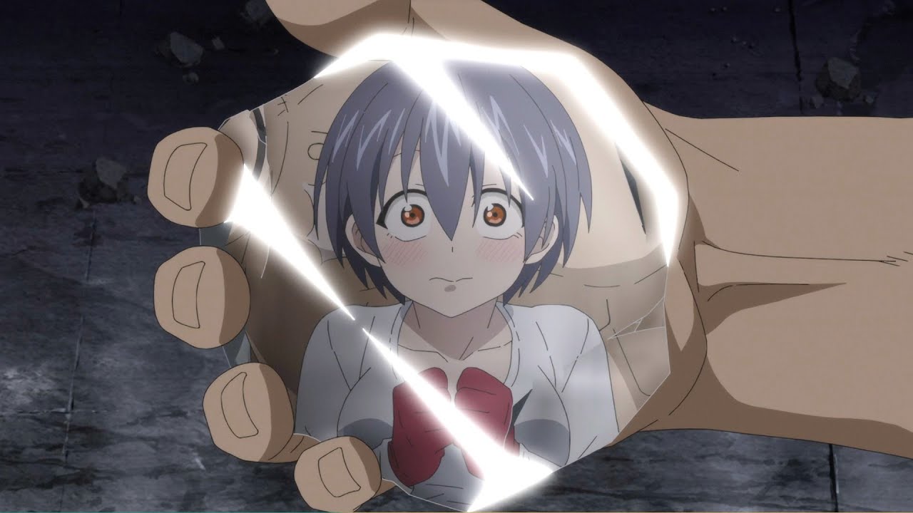 Andy cuts Fuuko's long hair | Undead Unluck - Episode 1 - WACOCA ANIME