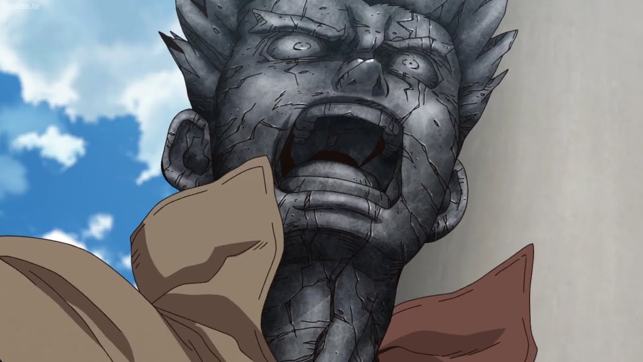 Senku crew turn to STONE - Dr. STONE New World Season 3 Episode 7 ...