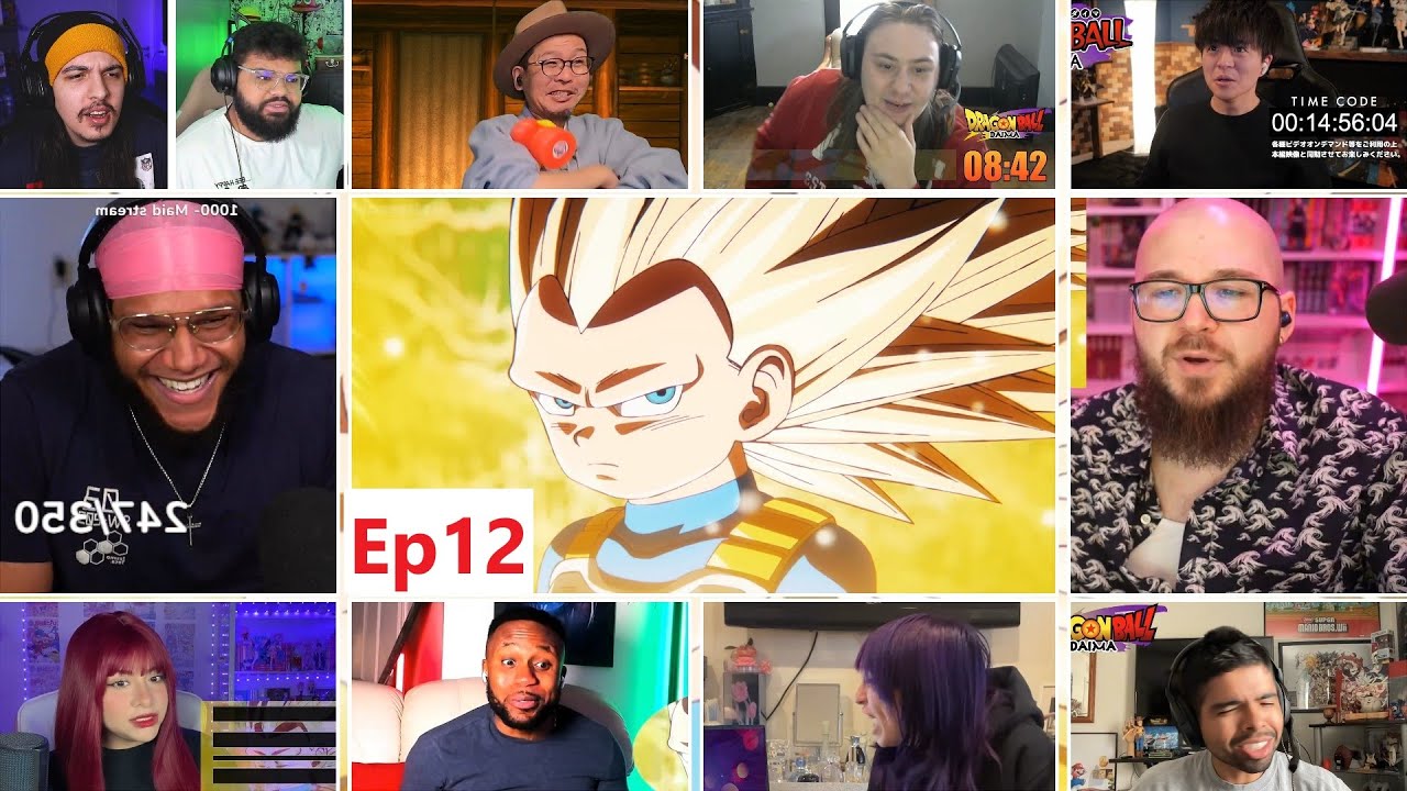 Dragon Ball Daima Episode 12 Reaction Mashup - ドラゴンボールダイマ 12話 リアクション ...