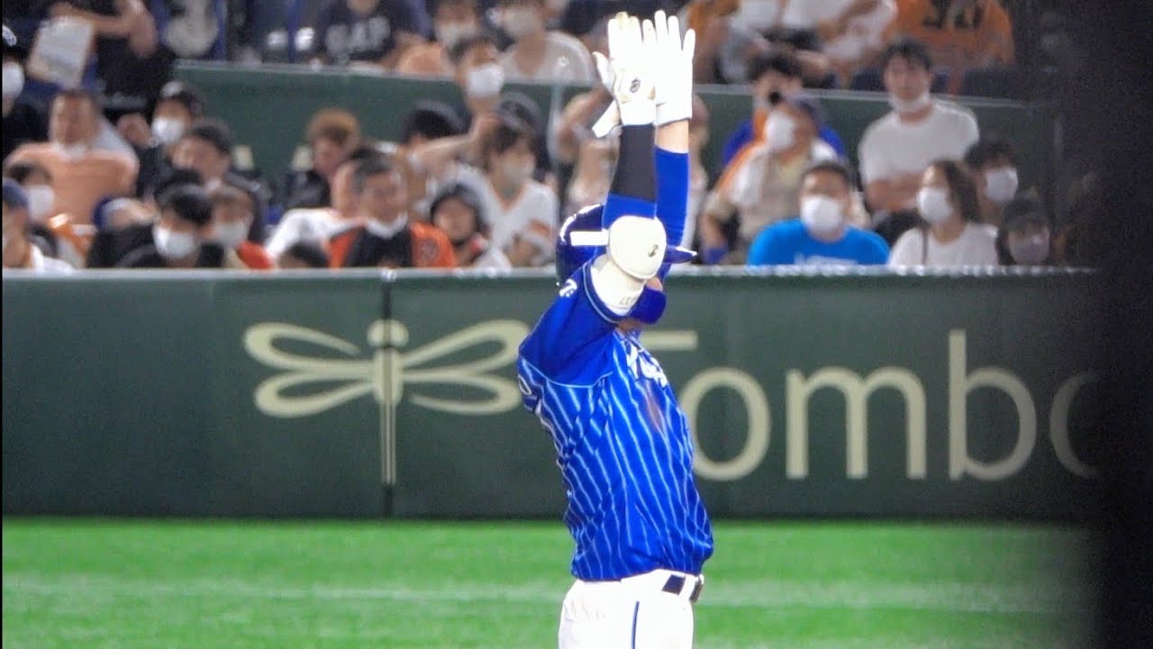 バンザイ楠本泰史！値千金タイムリーツーベース！2022/09/18 横浜DeNAベイスターズ - WACOCA BASEBALL