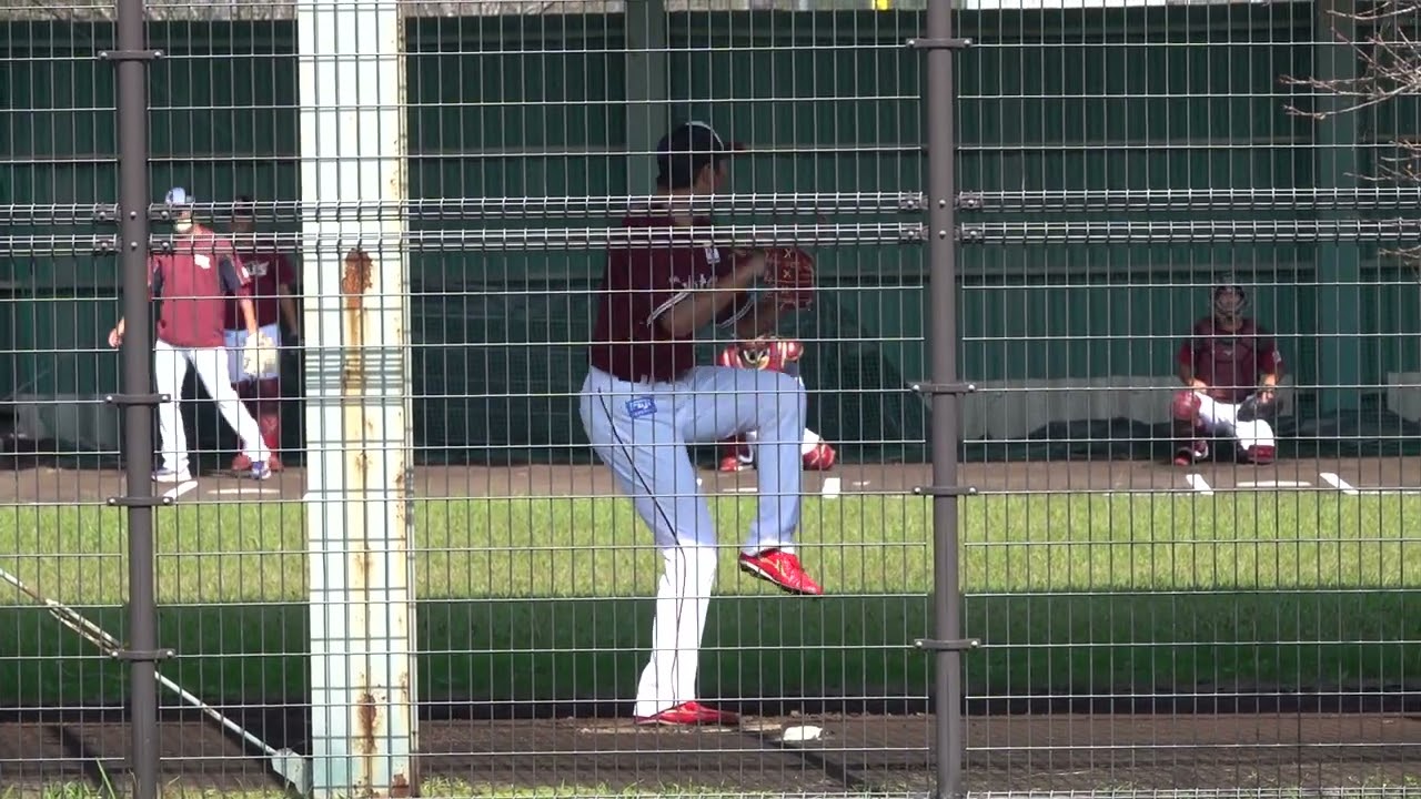 楽天イーグルス引地秀一郎ブルペン投球（2022 1023） - Baseball | WACOCA JAPAN: People, Life, Style