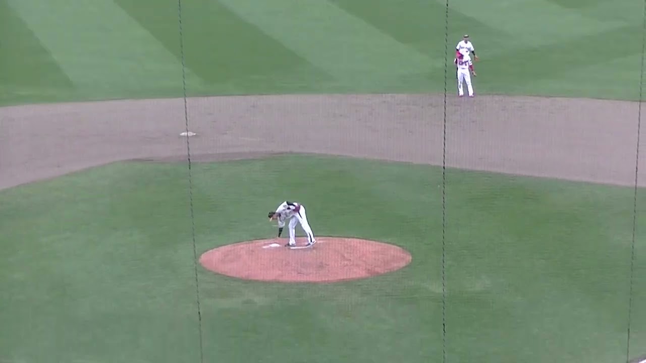 【トライアウト】一二三 慎太（元阪神）から四球を選ぶ宮田 輝星（日本ハム） 〜12球団合同トライアウト2022/11/8 - WACOCA BASEBALL