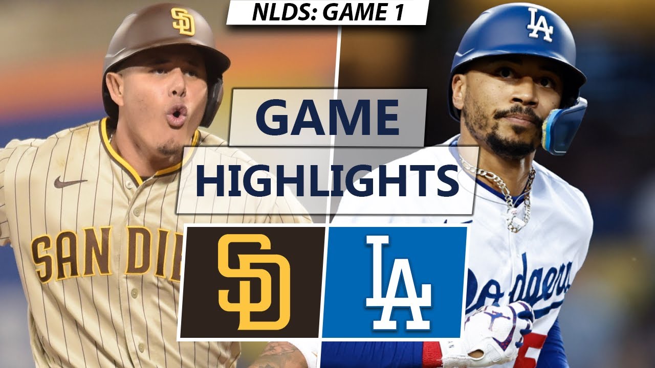 サンディエゴ・パドレス対ロサンゼルス・ドジャースのハイライト | NLDS ゲーム 1 - WACOCA BASEBALL