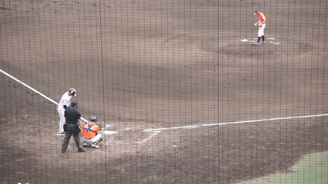 2022/11/12(土) 松本直樹 フォアボール 打席(7回裏) vs 河本祐嗣(愛媛マンダリンパイレーツ) - WACOCA BASEBALL