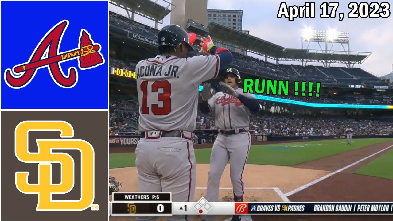 サンディエゴ パドレス vs アトランタ ブレーブス 2023 年 4 月 17 日 ゲームのハイライト | MLB ハイライト | MLB シーズン 2023 - WACOCA BASEBALL