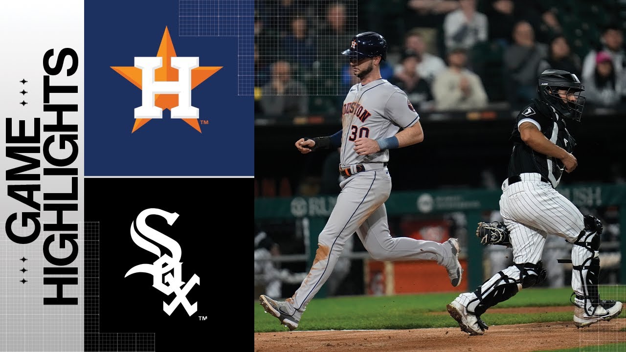 Astros vs. White Sox Game Highlights (5/12/23) | MLB Highlights - WACOCA BASEBALL