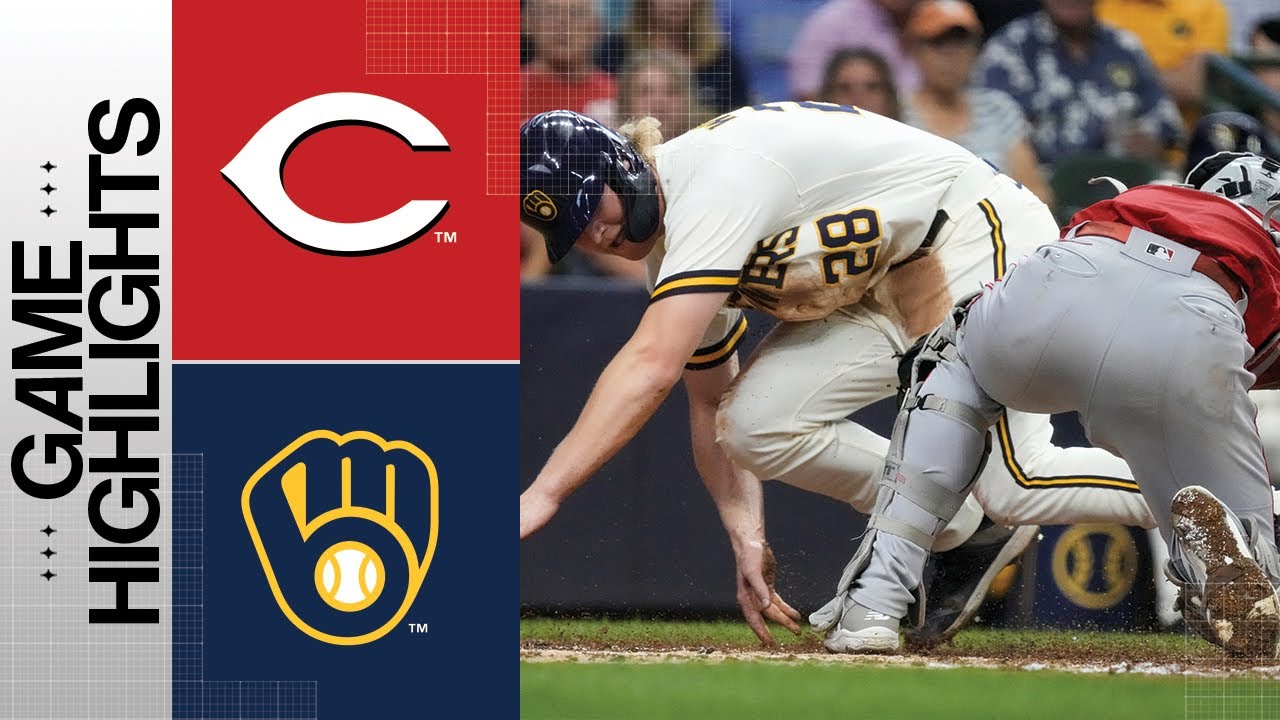 Reds vs. Brewers Game Highlights (7/26/23) | MLB Highlights - WACOCA ...