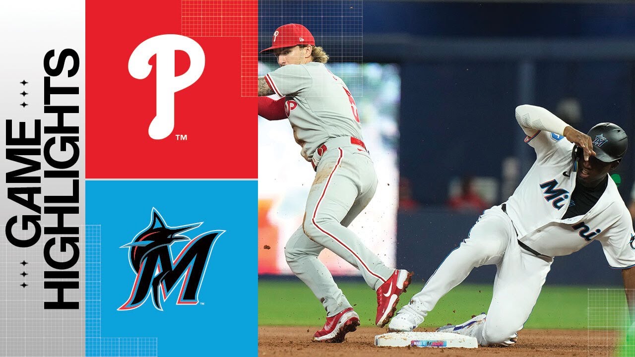 Phillies vs. Marlins Game Highlights (8/1/23) | MLB Highlights - WACOCA ...