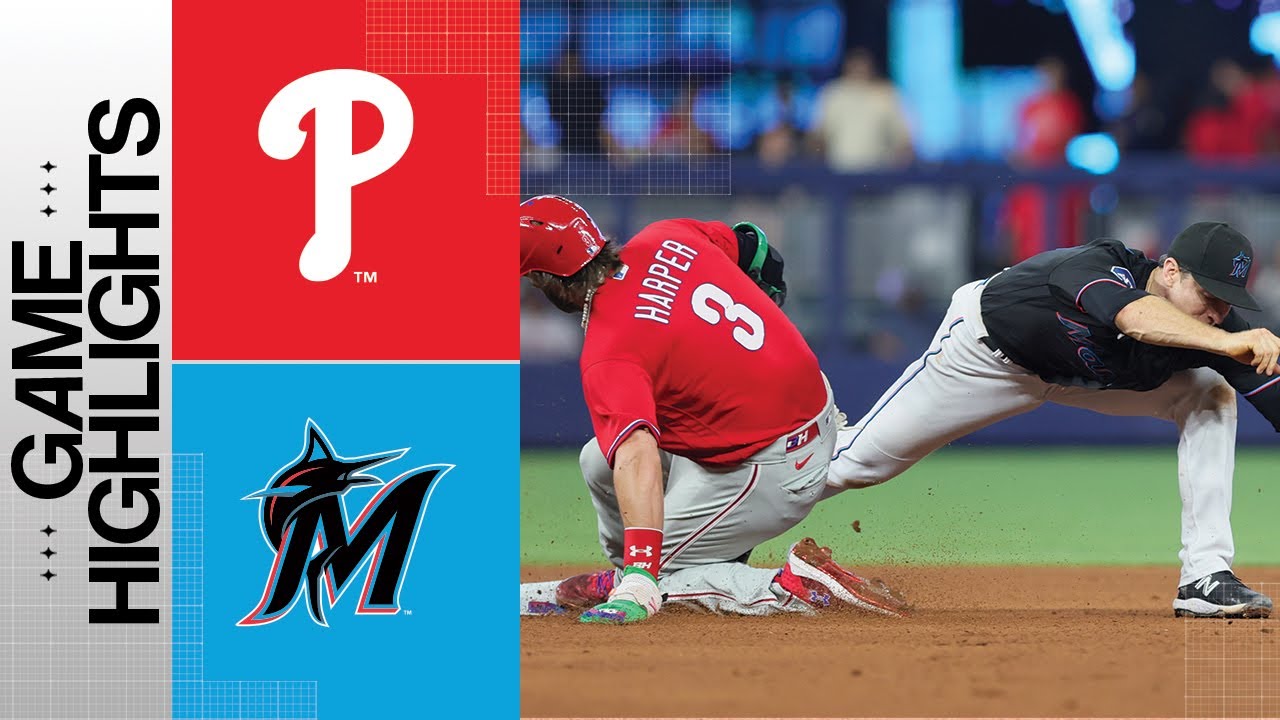 Phillies vs Marlins Game Highlights (8/3/23) | MLB Highlights - WACOCA ...