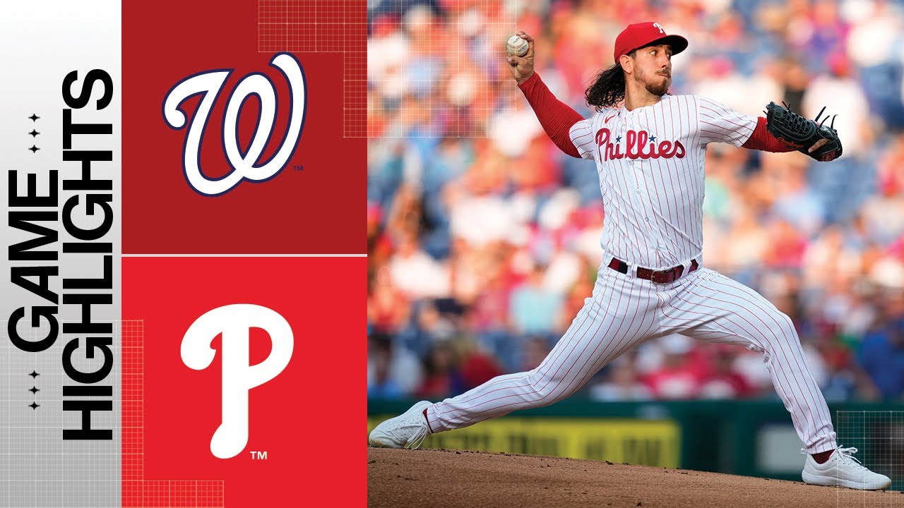 Nationals vs. Phillies Game Highlights (8/9/23) | MLB Highlights ...