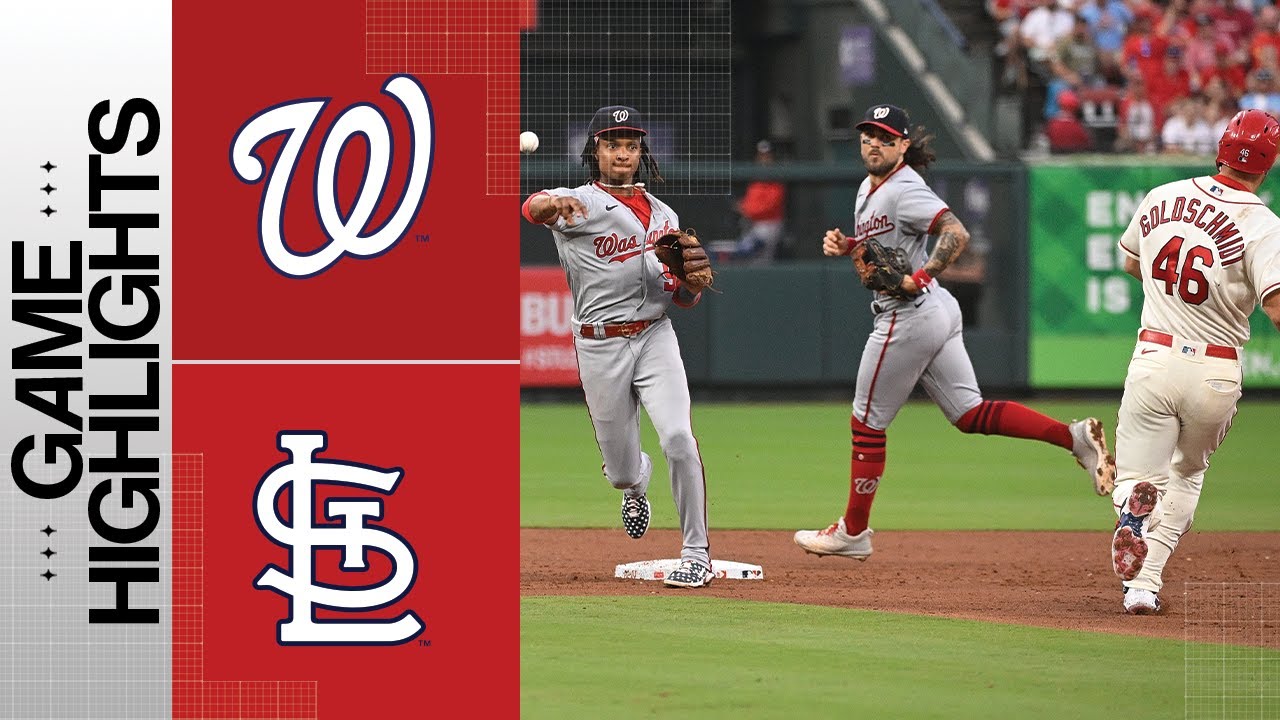 ナショナルズ対カージナルスの試合ハイライト (7/15/23) | MLB ハイライト - WACOCA BASEBALL