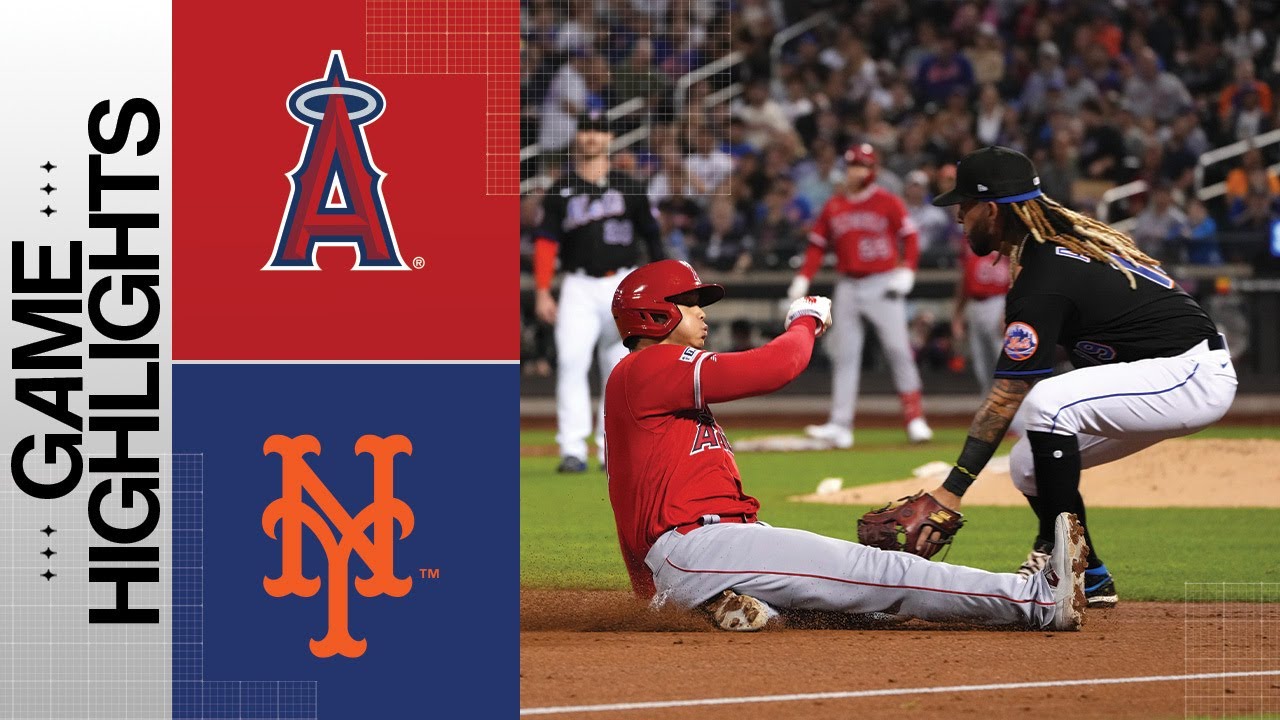 Angels vs. Mets Game Highlights (8/25/23) | MLB Highlights - WACOCA BASEBALL