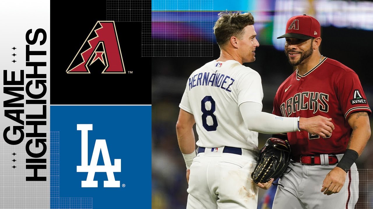 D-backs vs. Dodgers Game Highlights (8/30/23) | MLB Highlights - WACOCA ...