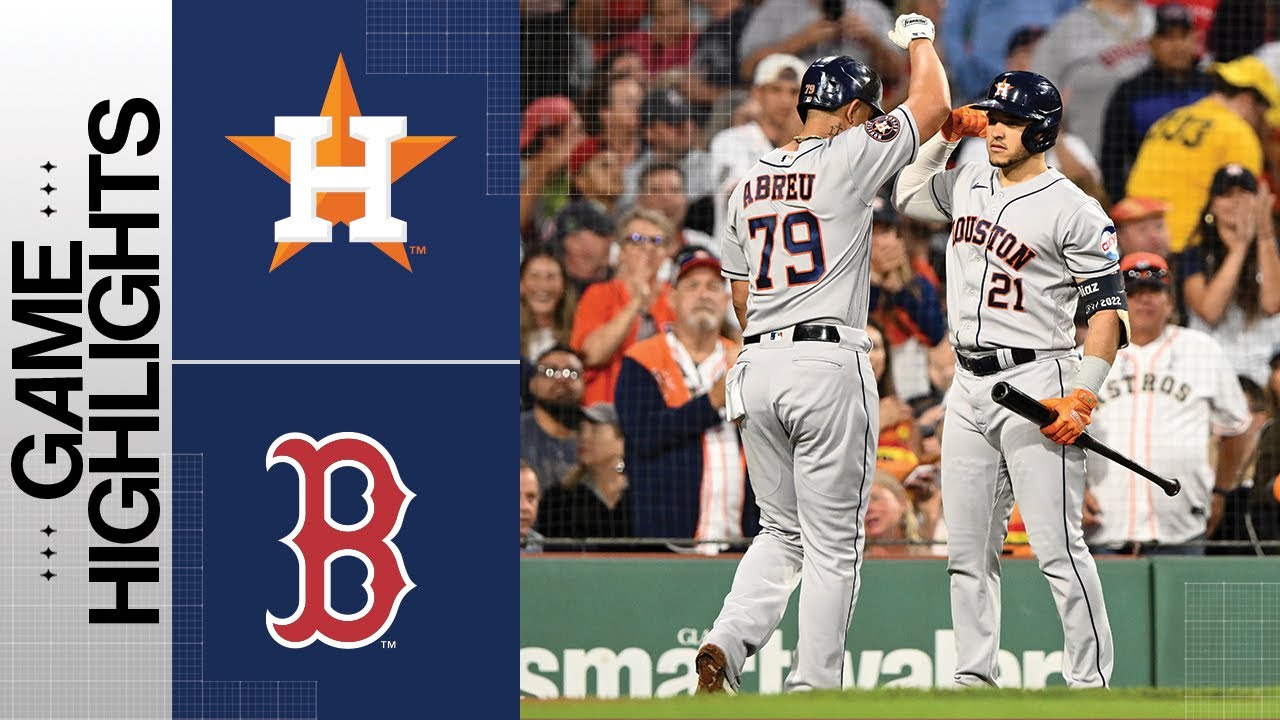 Astros vs. Red Sox Game Highlights (8/28/23) | MLB Highlights ...