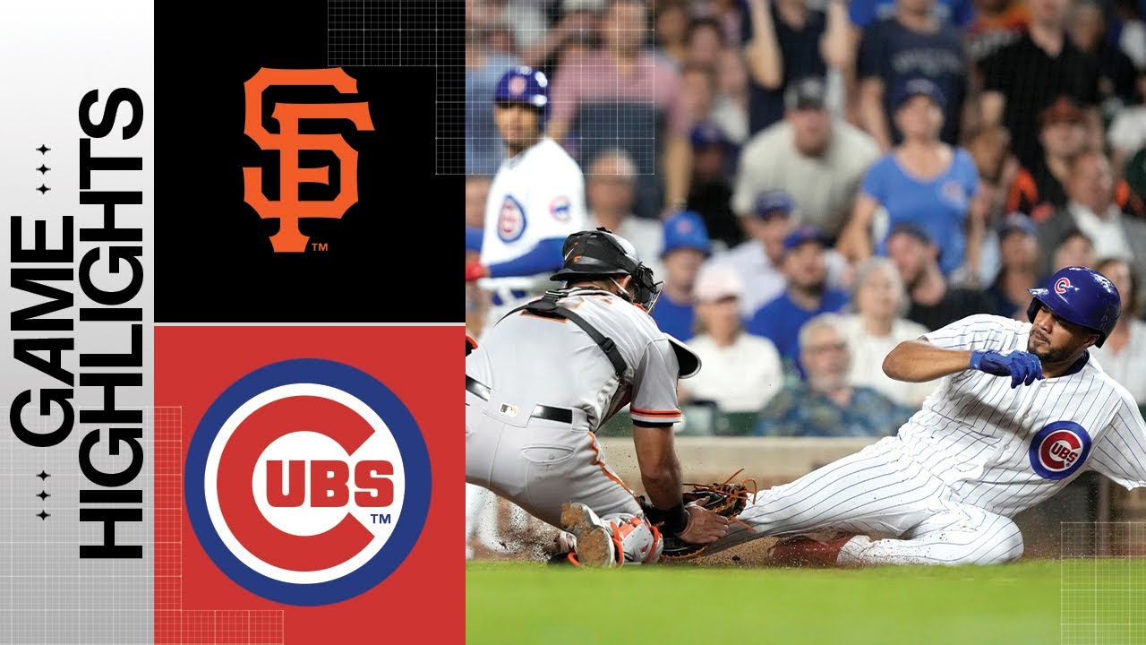 Giants vs. Cubs Game Highlights (9/5/23) | MLB Highlights - Baseball | WACOCA JAPAN: People ...