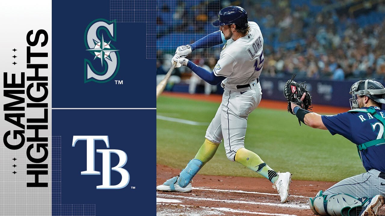 Mariners vs. Rays Game Highlights (9/8/23) | MLB Highlights - WACOCA ...