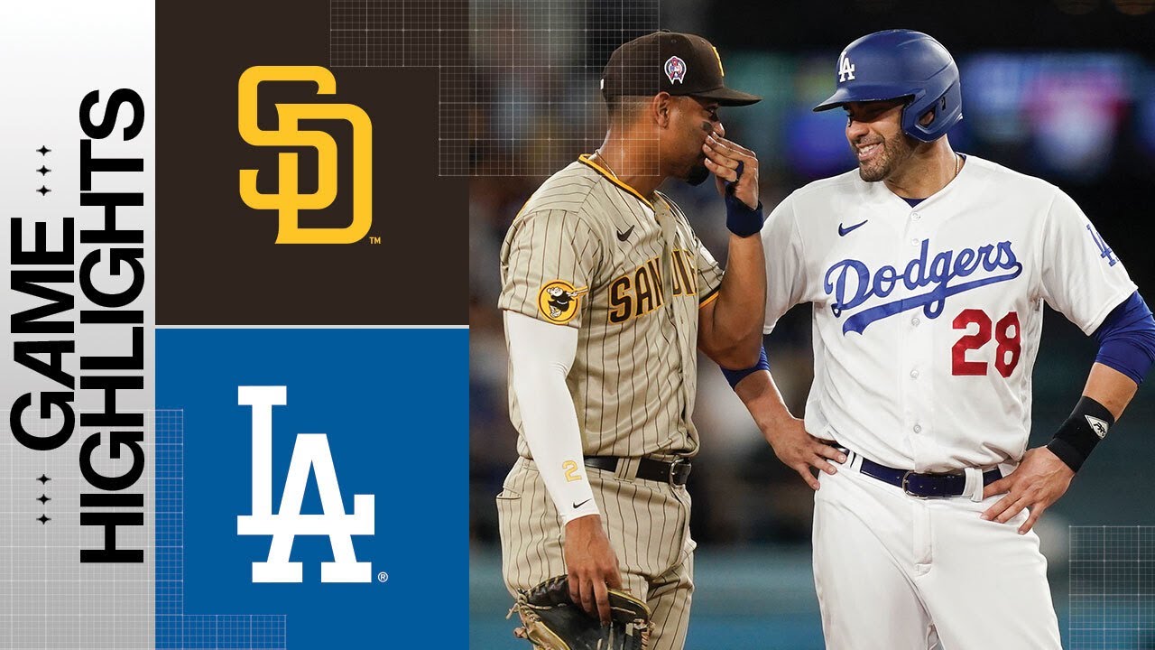 Padres vs. Dodgers Game Highlights (9/11/23) | MLB Highlights - WACOCA ...