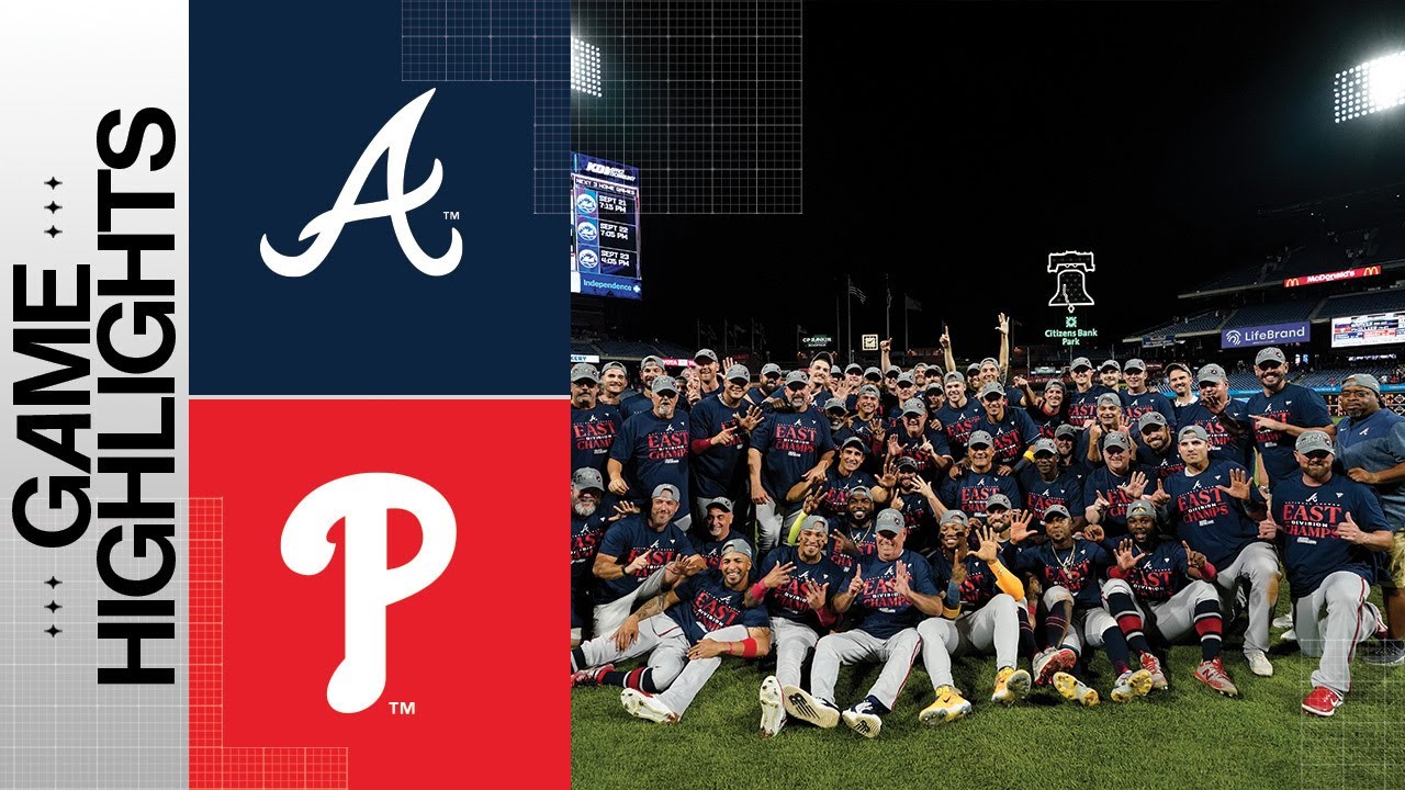 Braves vs. Phillies Game Highlights (9/13/23) | MLB Highlights - WACOCA ...