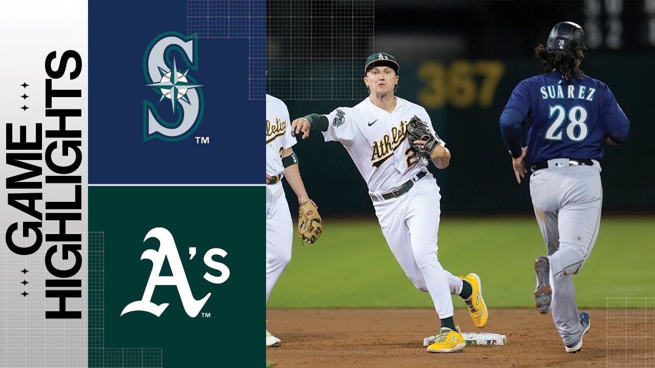 Mariners vs. A's Game Highlights (9/18/23) | MLB Highlights - WACOCA ...