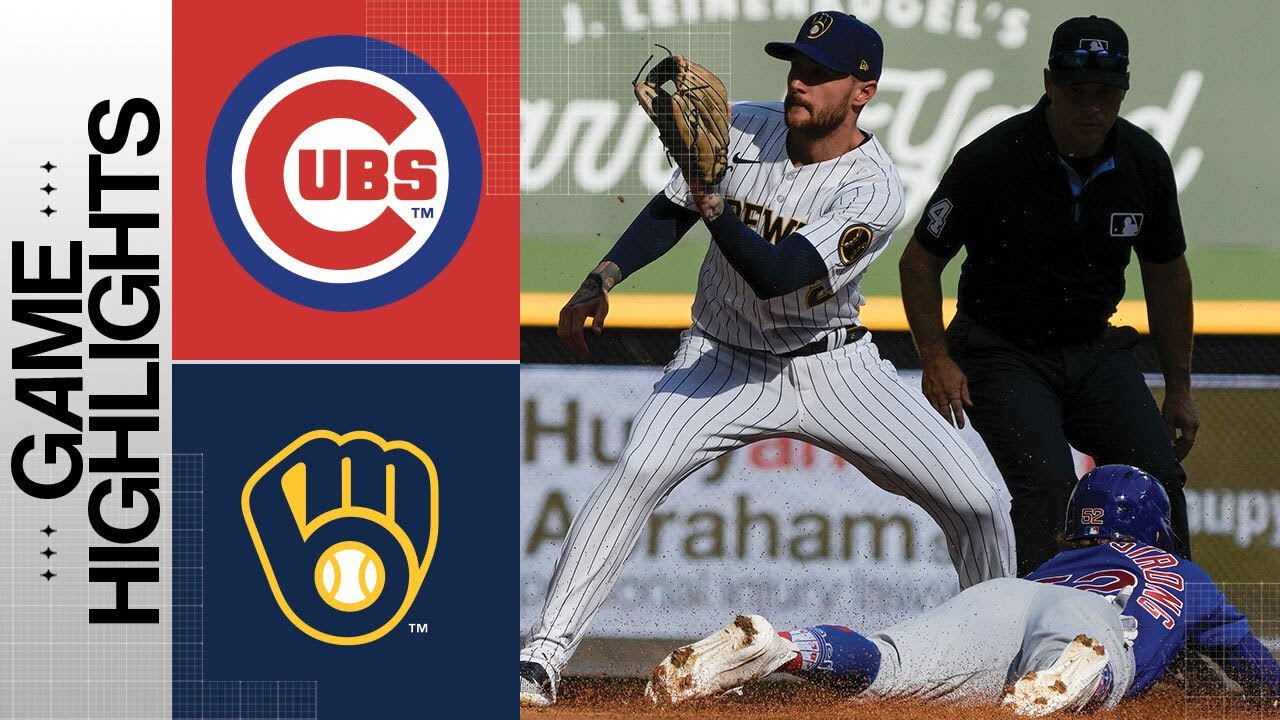 Cubs vs. Brewers Game Highlights (10/1/23) | MLB Highlights - WACOCA ...