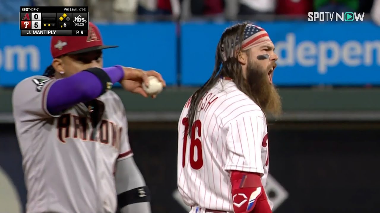 【MLB 速報】フィリーズがリアルミュートとブランドン・マーシュの2者連続二塁打でリードを6-0に広げる！ Dバックス vs フィリーズ 10.18 - WACOCA BASEBALL