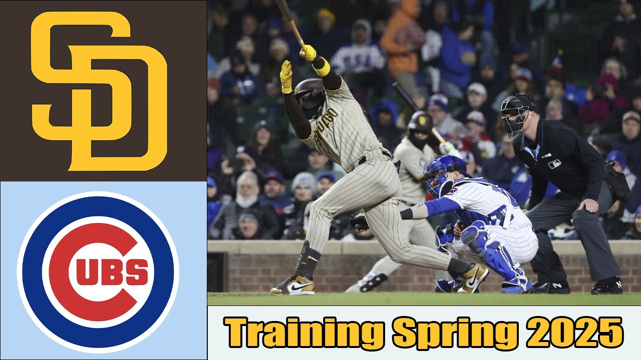 サンディエゴパドレス対シカゴカブスフルゲームMLBトレーニング2025 MLBハイライト2月24,2025 MLB - WACOCA BASEBALL