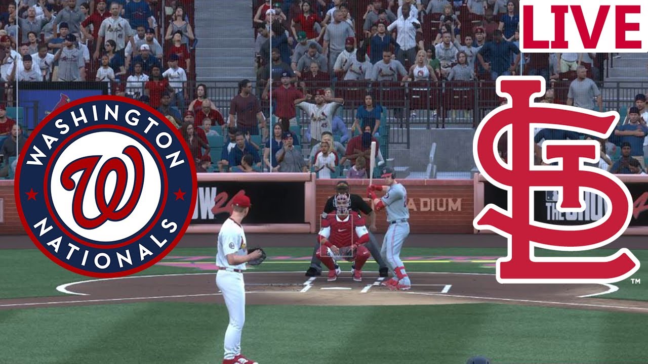 🔴live🔴washingtonNationalsvs St Louis Cardinals/Spring Training 2025/MLB vivo/mlb The Show ...