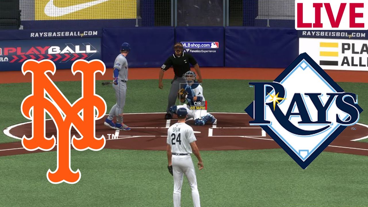 🔴live🔴NewYork Mets vs Tampa Bay Rays / Spring Training2025 / Baseball En Vivo / MLB The Show 24 ...