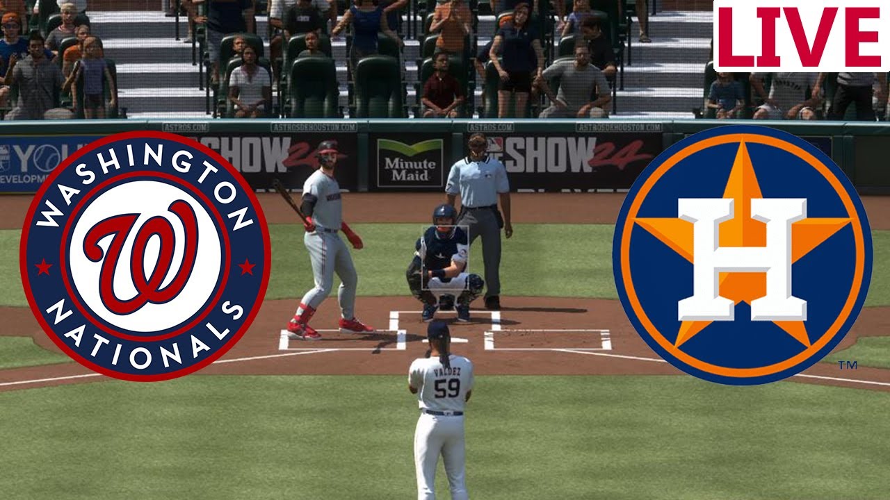 🔴Live🔴WashingtonNationalsvs Houston Astros/ Spring Training2025 ...