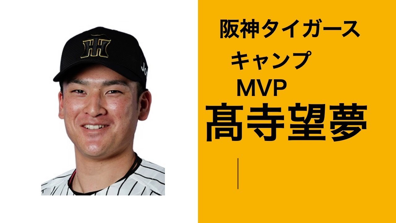 阪神タイガース 髙寺望夢 - WACOCA BASEBALL