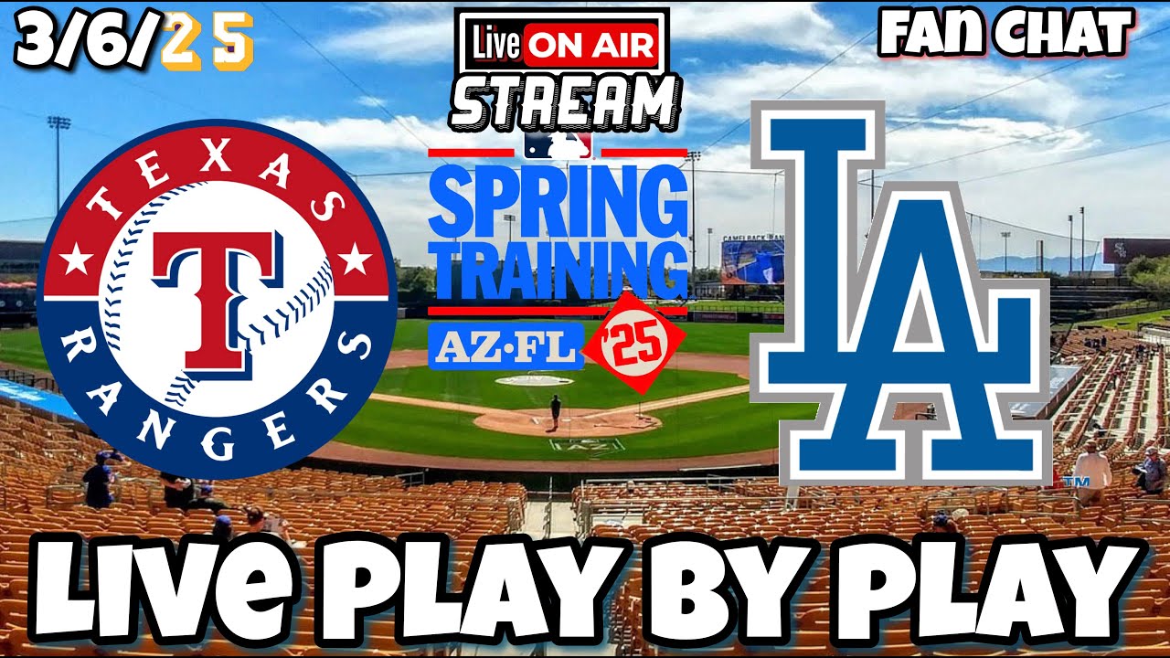 ロサンゼルスドジャースvsテキサスレンジャーズMLBライブストリーム - WACOCA BASEBALL