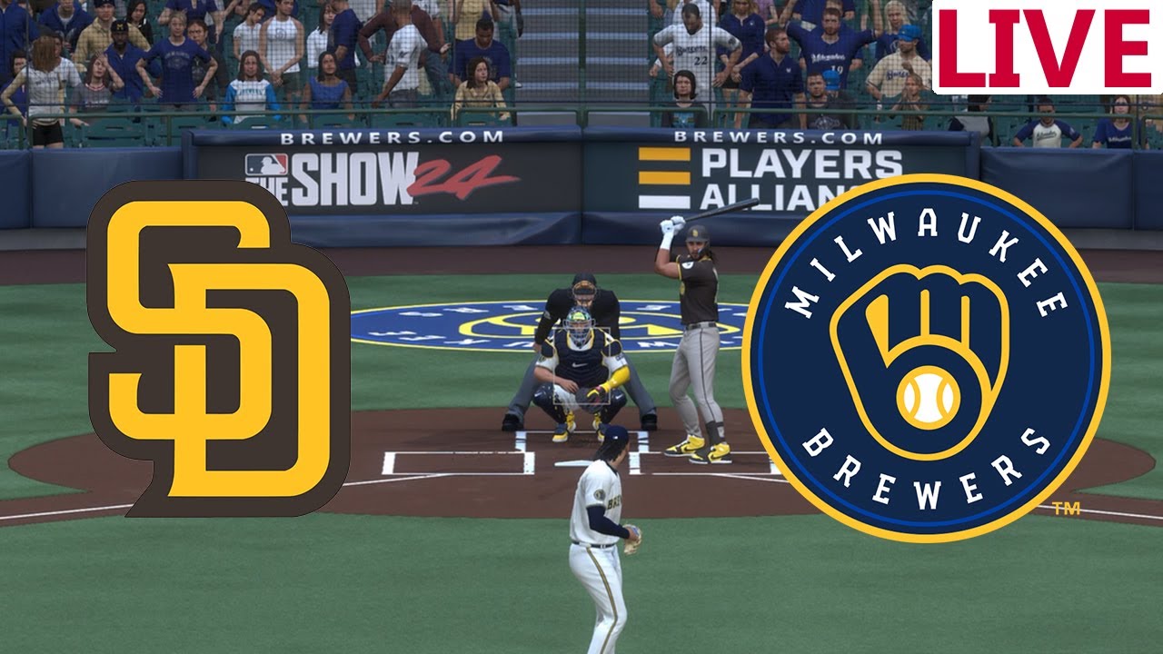 🔴live🔴sanディエゴパドレスvsミルウォーキーブリューワーズ/野球春のトレーニング// MLBショー2024 - WACOCA BASEBALL