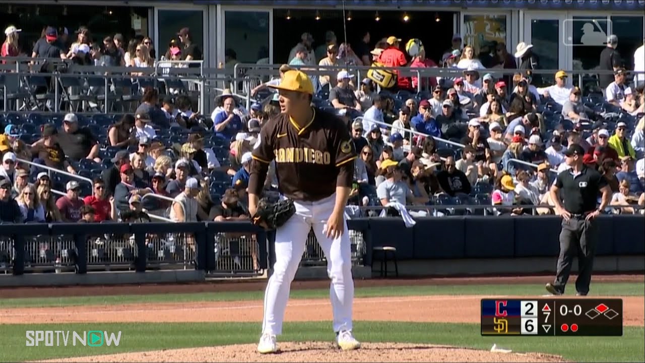 【松井裕樹 1回を2奪三振の好投】ガーディアンズvsパドレス MLB2025スプリングトレーニング 3.9 - WACOCA BASEBALL