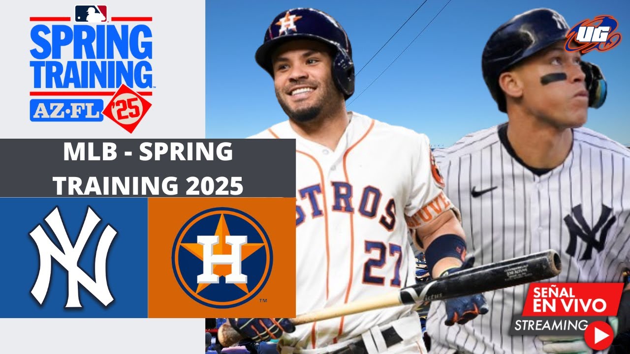 🔴en vivo：ニューヨークヤンキースvsヒューストンアストロズ-MLBスプリングトレーニング2025 - WACOCA BASEBALL