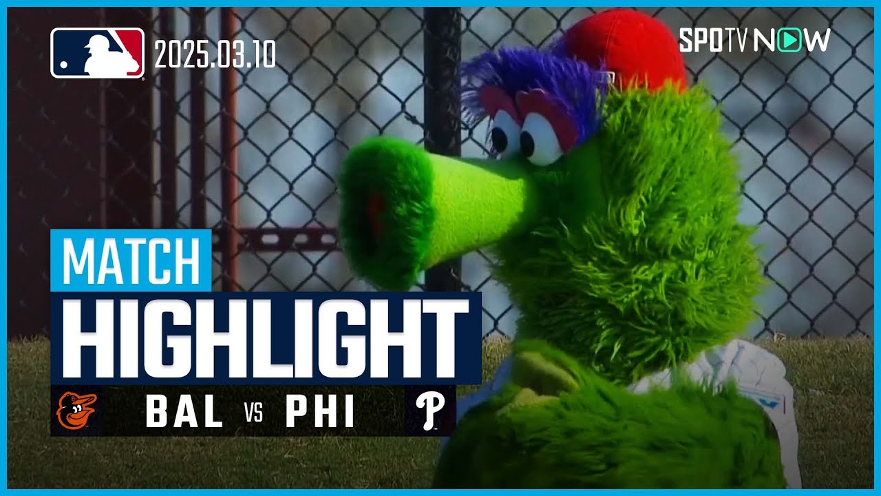 【フィリーズが8安打12得点で大勝！】オリオールズvsフィリーズ MLB2025スプリングトレーニング 3.10 - WACOCA BASEBALL