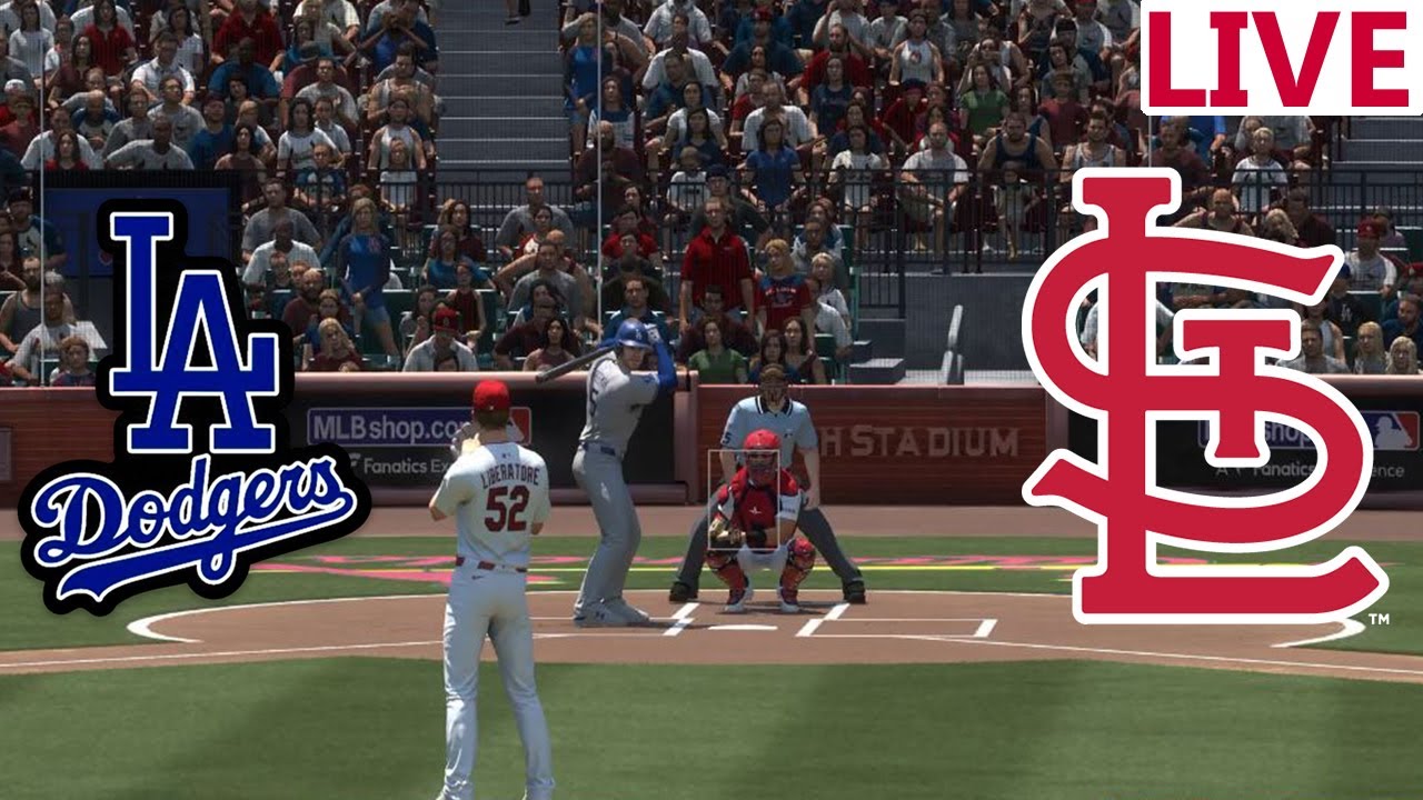 🔴Live🔴LosAngeles Dodgers vs St Louis Cardinals/ 6月6日/野球Envivo/ MLB The Show 25 - WACOCA BASEBALL