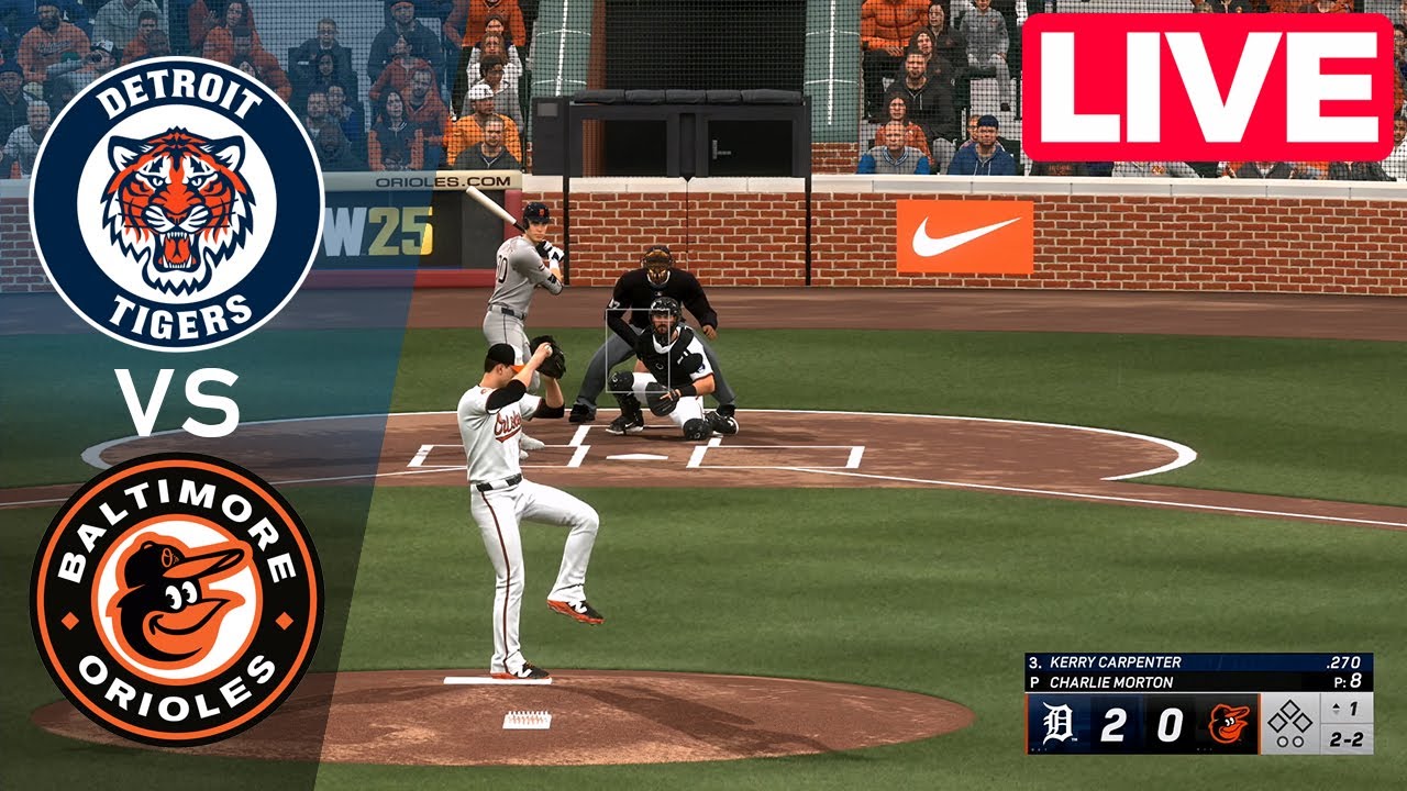 MLBLive🔴デトロイトタイガース対ボルチモアオリオールズ - 2025年6月10日|フルゲームMLB 2025 en vivo - WACOCA BASEBALL