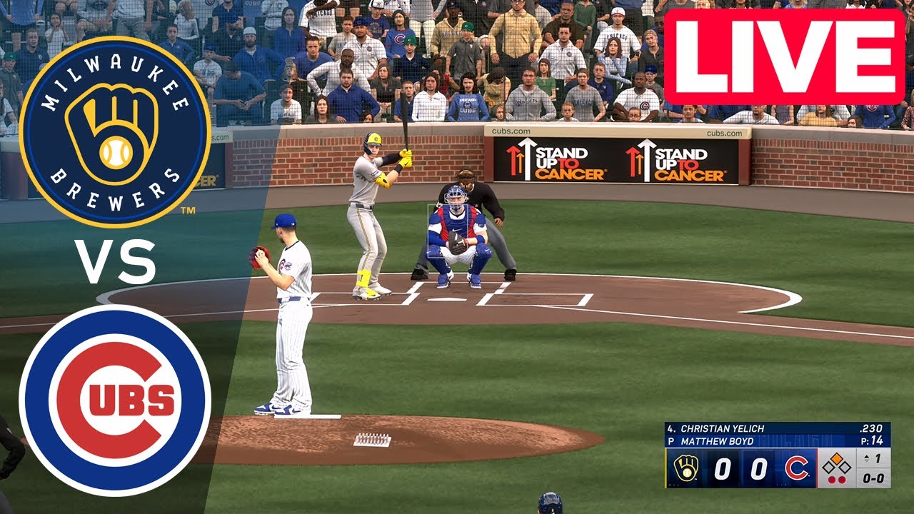 MLBLive🔴ミルウォーキーブリューワーズ対シカゴカブス - 2025年6月17日|フルゲームMLB 2025 en vivo - WACOCA BASEBALL