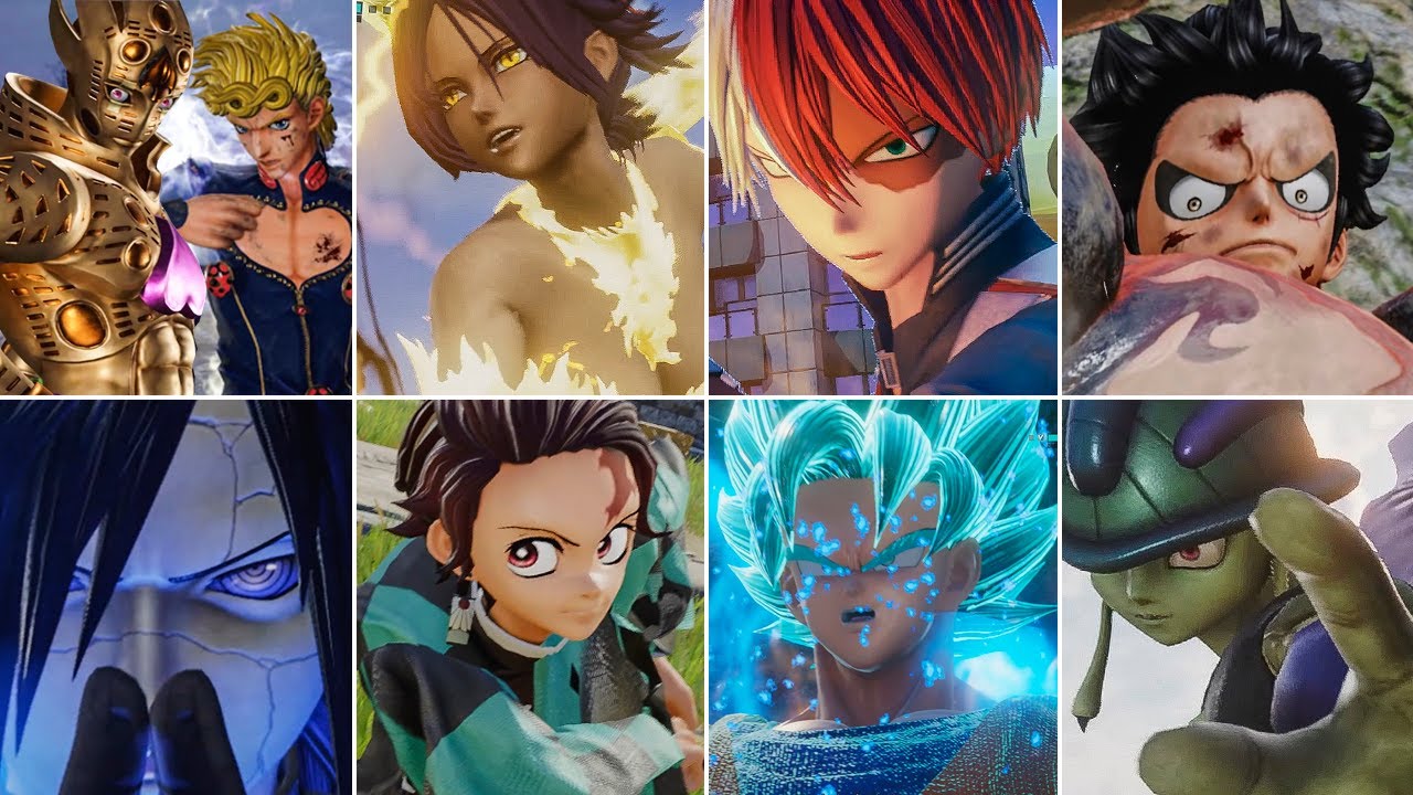 Jump Force - All New Characters Ultimate Attacks & Transformations! (4K ...