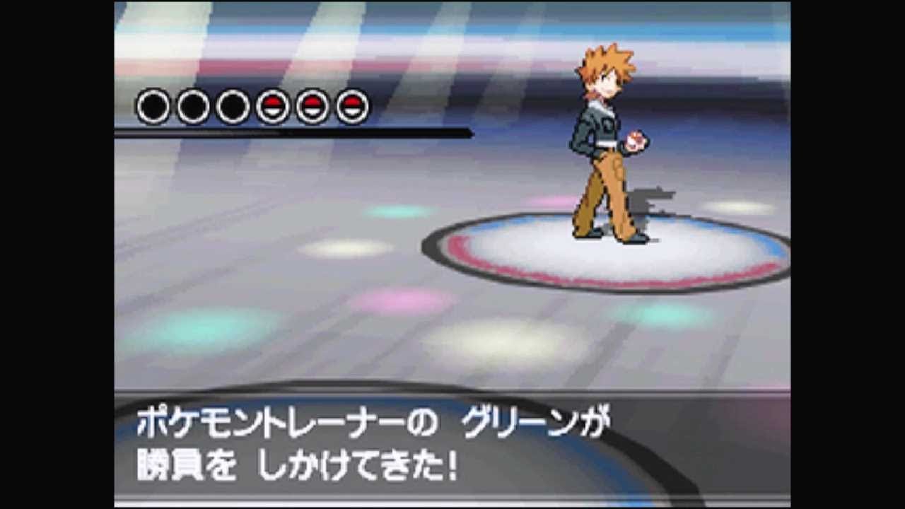 【ポケモン BW2】vsカントーチャンピオン グリーン（PWT） - WACOCA GAMES