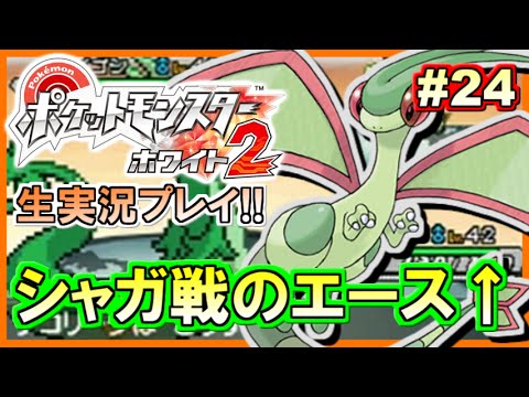 【ポケモンBW2】ポケットモンスター ホワイト2実況プレイ！#24【生放送録画】 - WACOCA GAMES